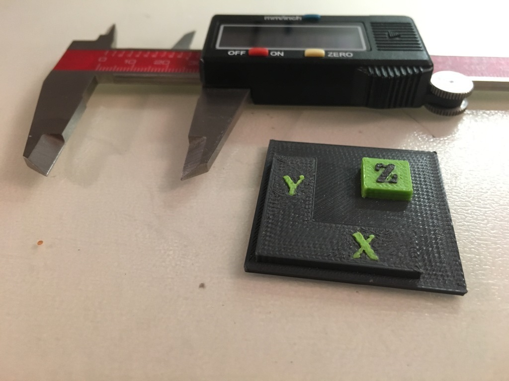 Free 3D file dual extrusion test for tuning offset second end - pièce ...